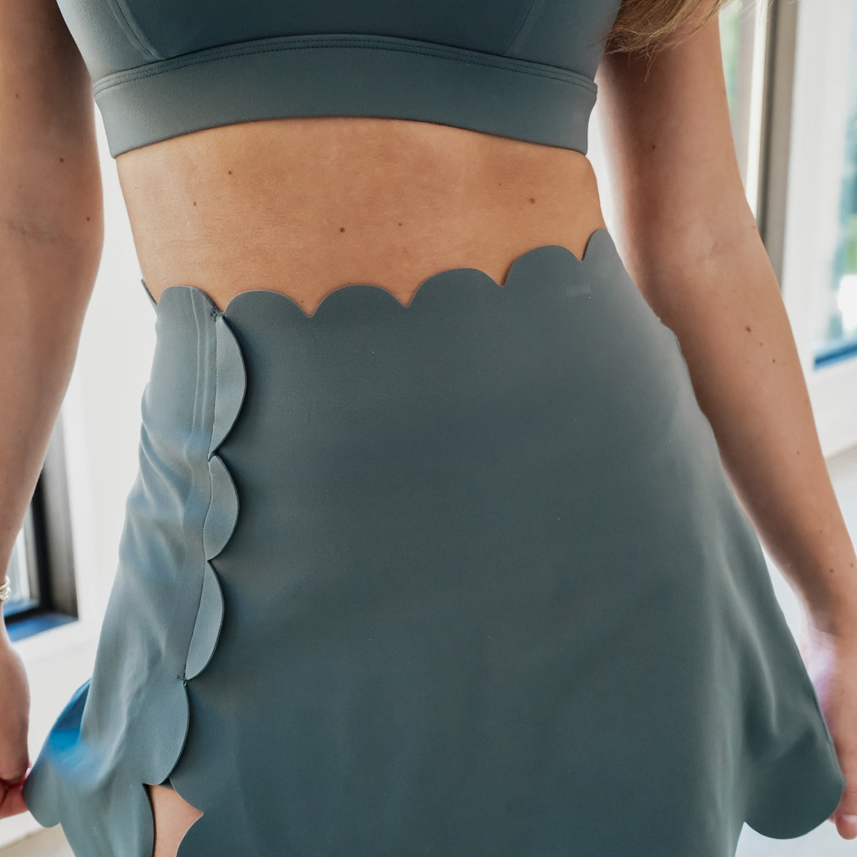 Sarah Tennis Skirt - Deep Sea – South Boutique