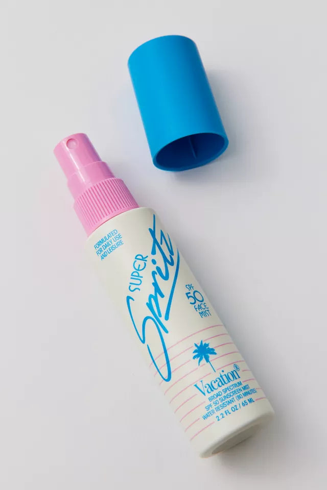 VACATION Super Spritz | SPF 50 Sunscreen Face Mist – South Boutique