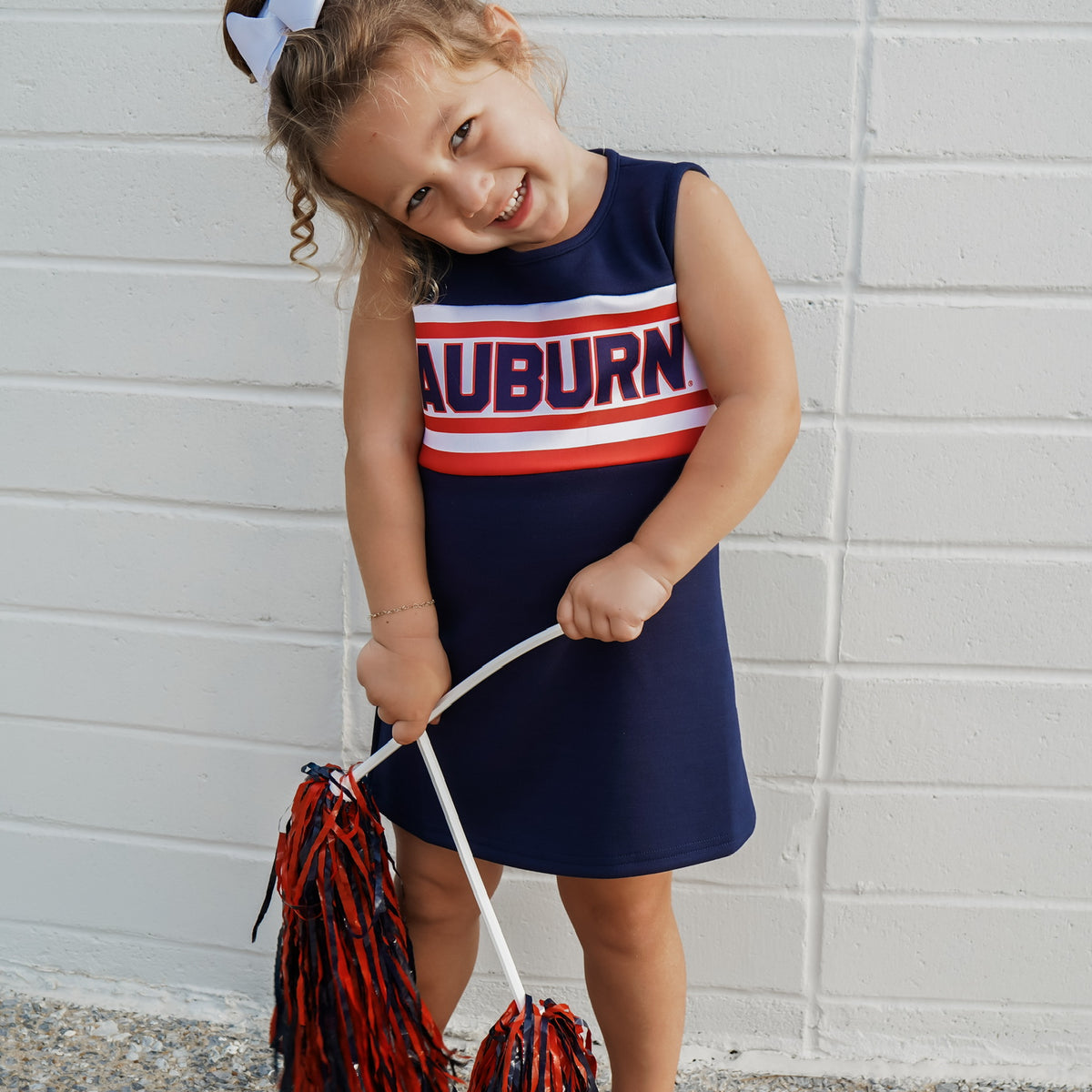 Auburn Cheer Dress - Navy – South Boutique