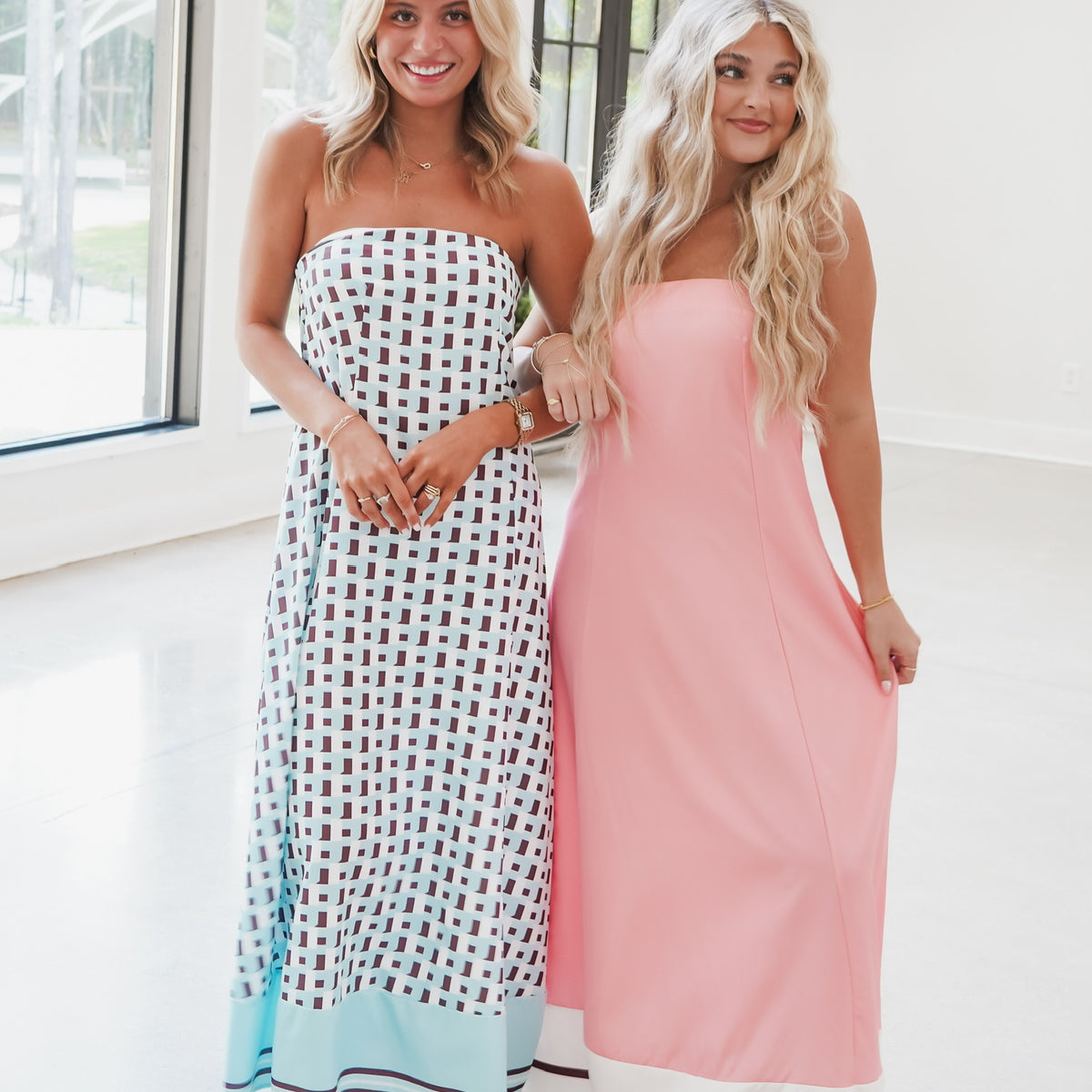 Dempsey Maxi Dress - Pink - FINAL SALE – South Boutique
