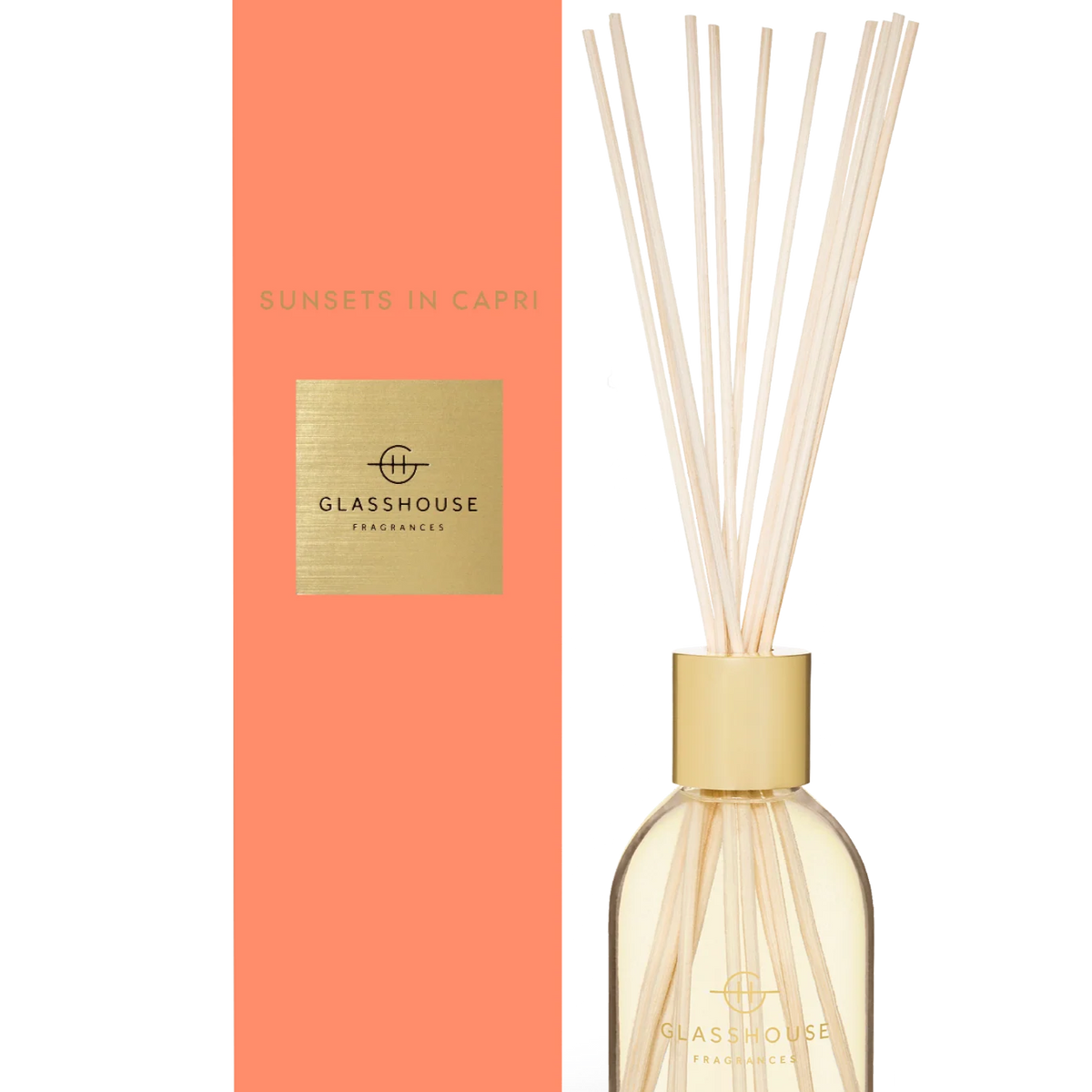 GLASSHOUSE Diffuser - Sunsets In Capri – South Boutique