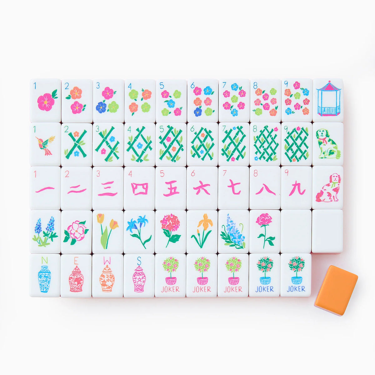 OH MY MAHJONG Sunset Mahjong Tiles – South Boutique