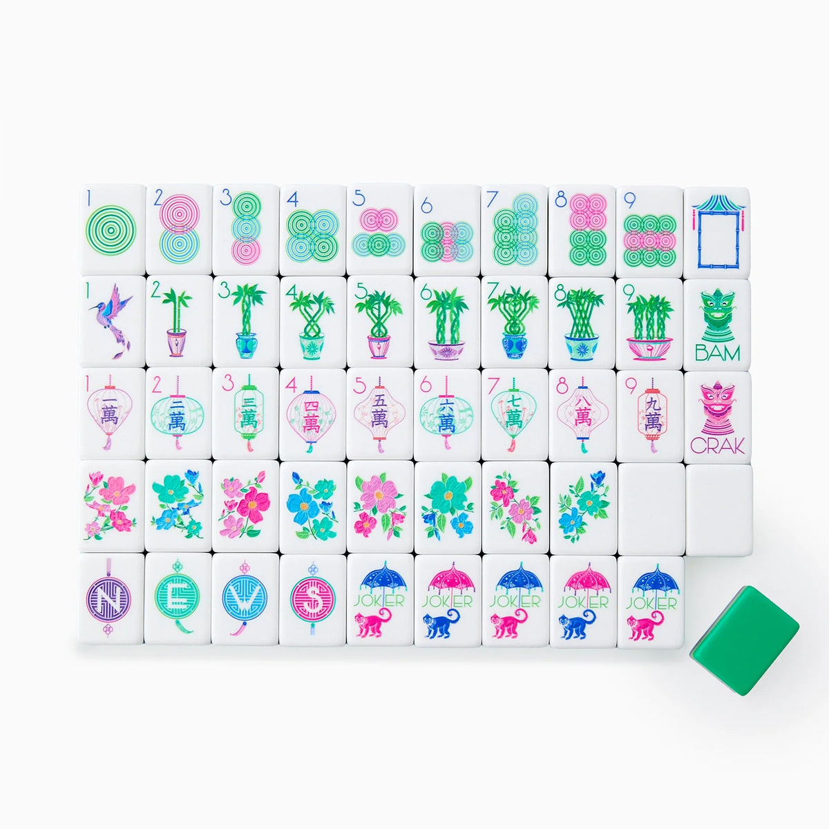 OH MY MAHJONG Jasmine Mahjong Tiles – South Boutique