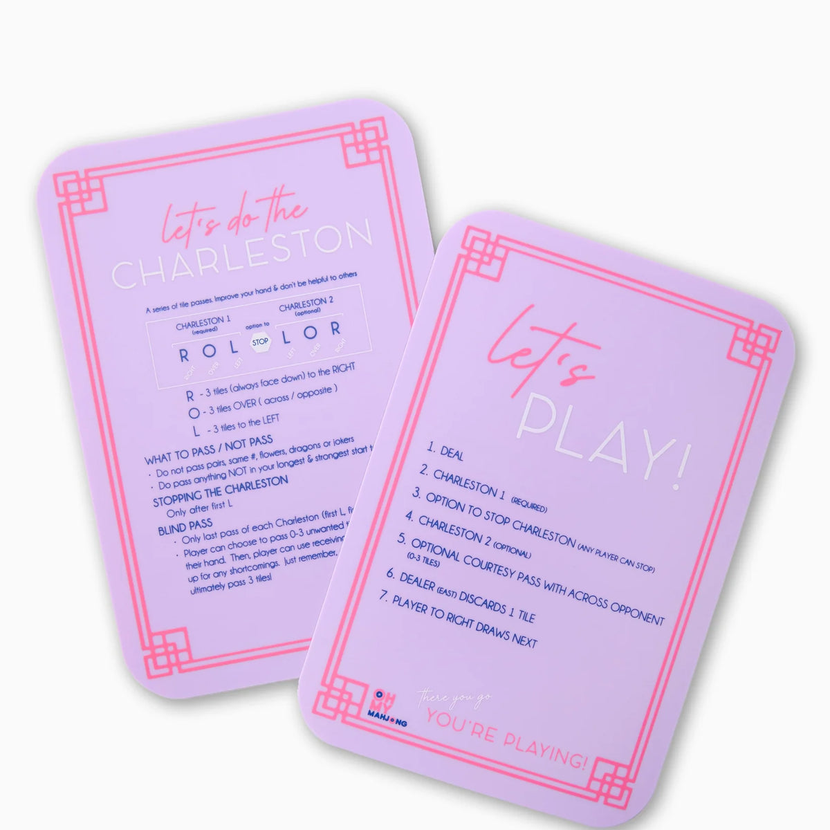 OH MY MAHJONG Lilac Shufflers – South Boutique